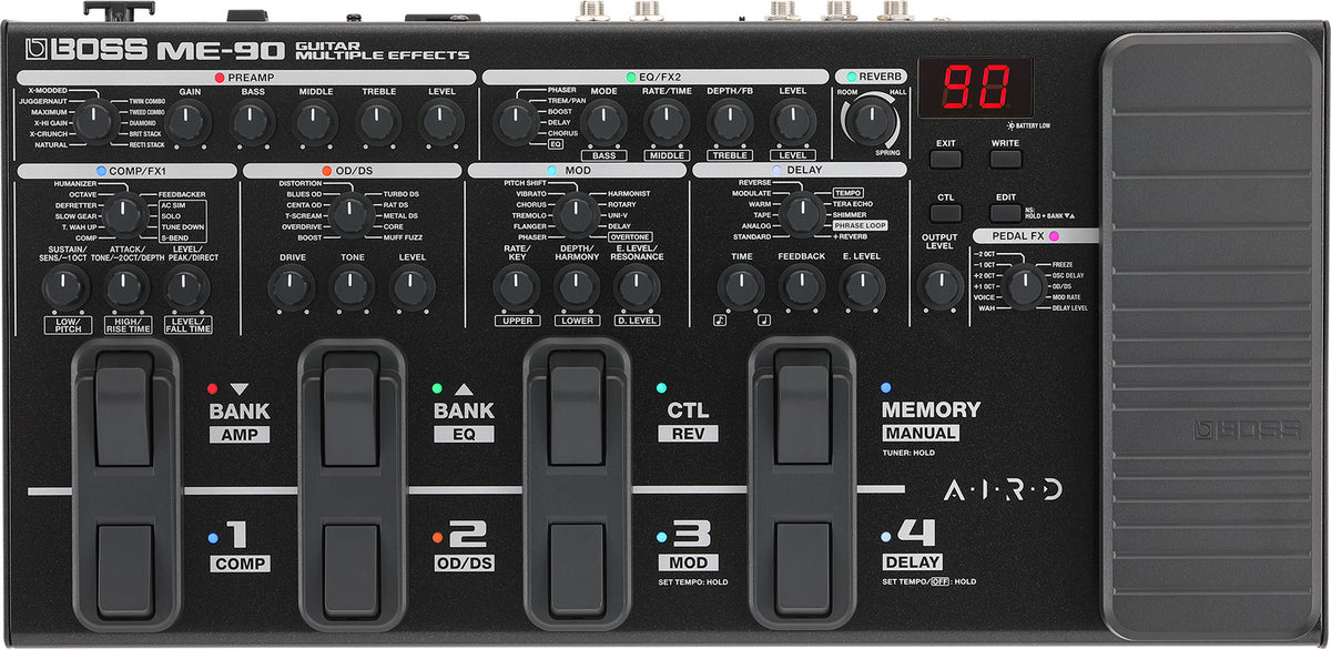 Boss ME-90 Guitar Multi Effects – MaxxMusic
